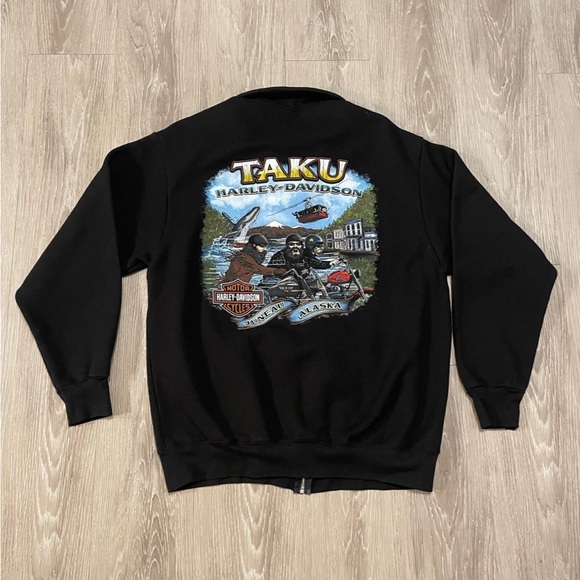 Harley-Davidson | Jackets & Coats | Harley Davidson Alaska Black ...